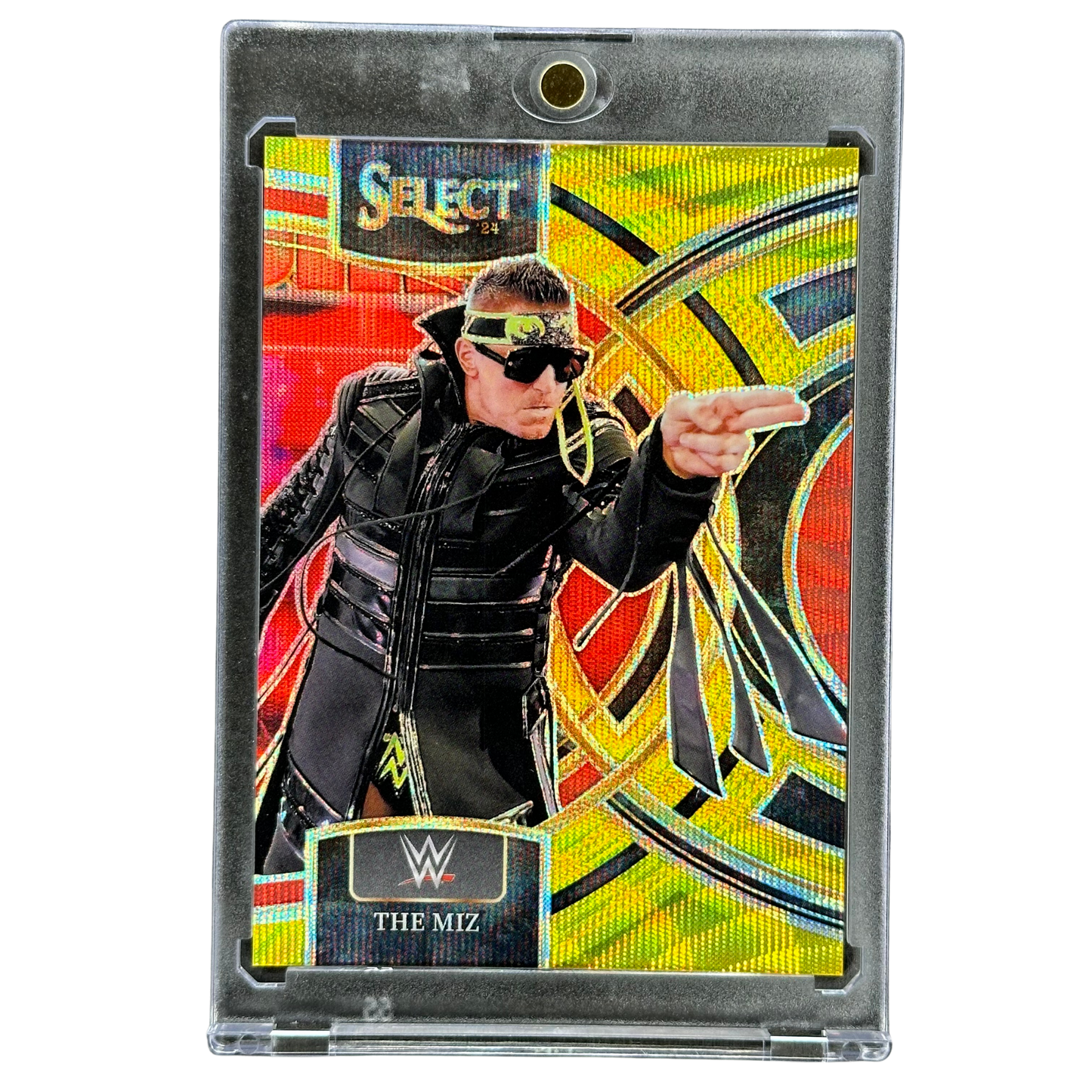 The Miz 2024 Select Gold Wave 9/10 #166 – Jannik Sports and Cards